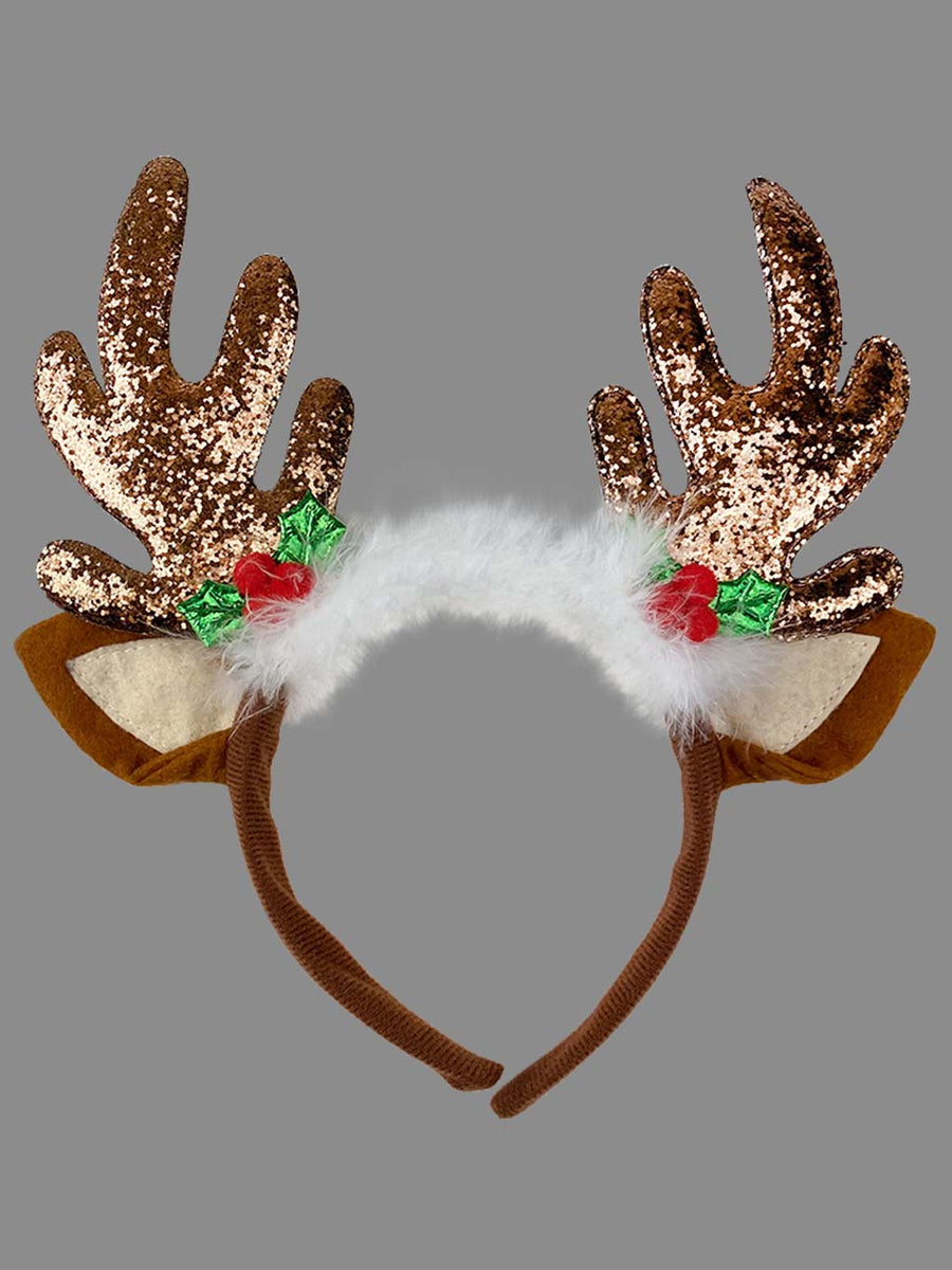 23cm Reindeer Antlers – Seasons Christmas Outlet
