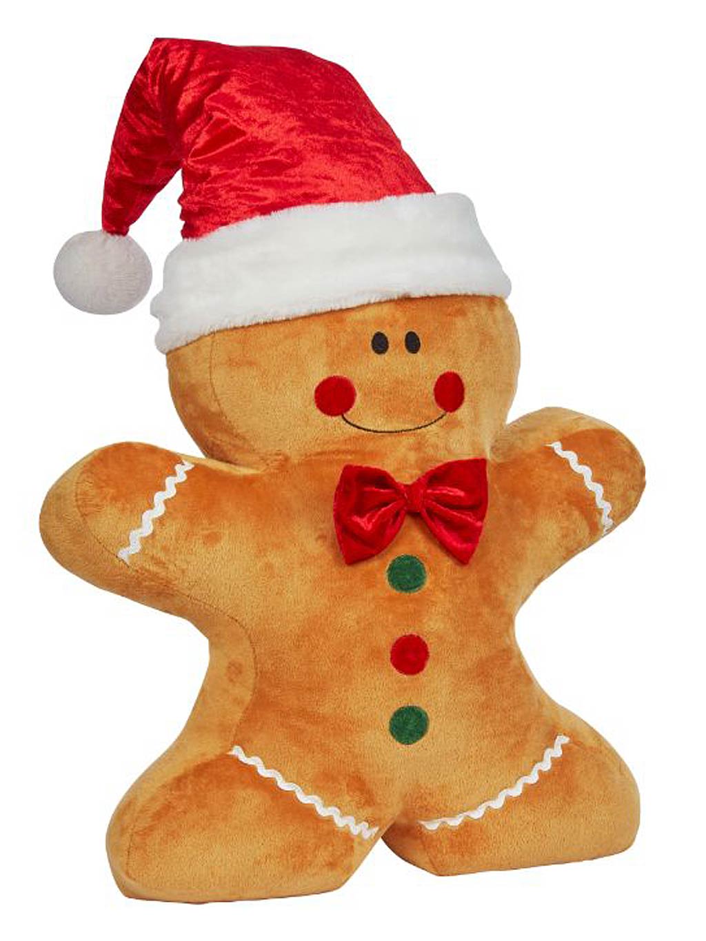 Gingerbread Man - Plush – Seasons Christmas Outlet