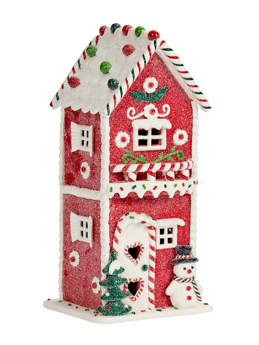 29 x 14 x 12.5cm Gingerbread Frosty CandyHome – Seasons Christmas Outlet