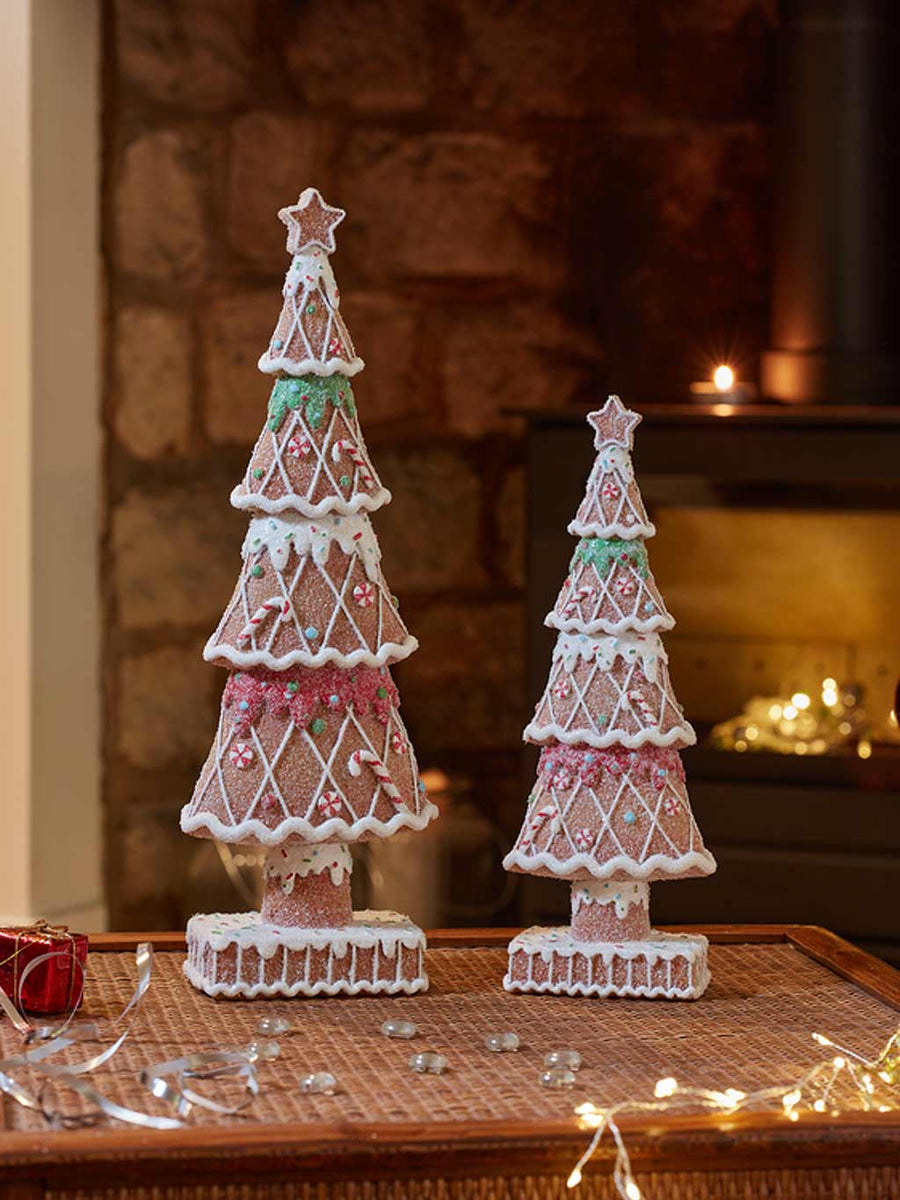 30x11cm Gingerbread Xmas Tree – Seasons Christmas Outlet