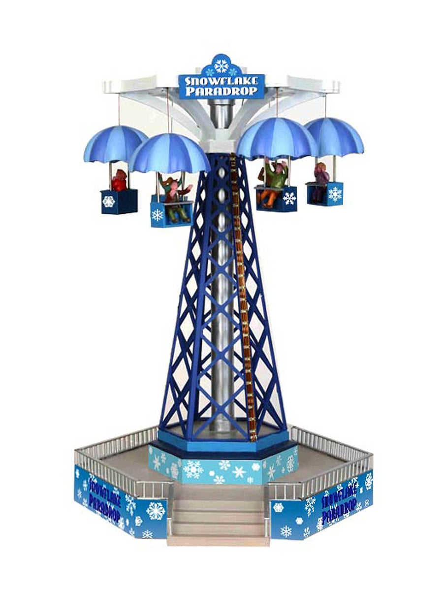 Snowflake Paradrop, With 4.5V Adaptor – Seasons Christmas Outlet