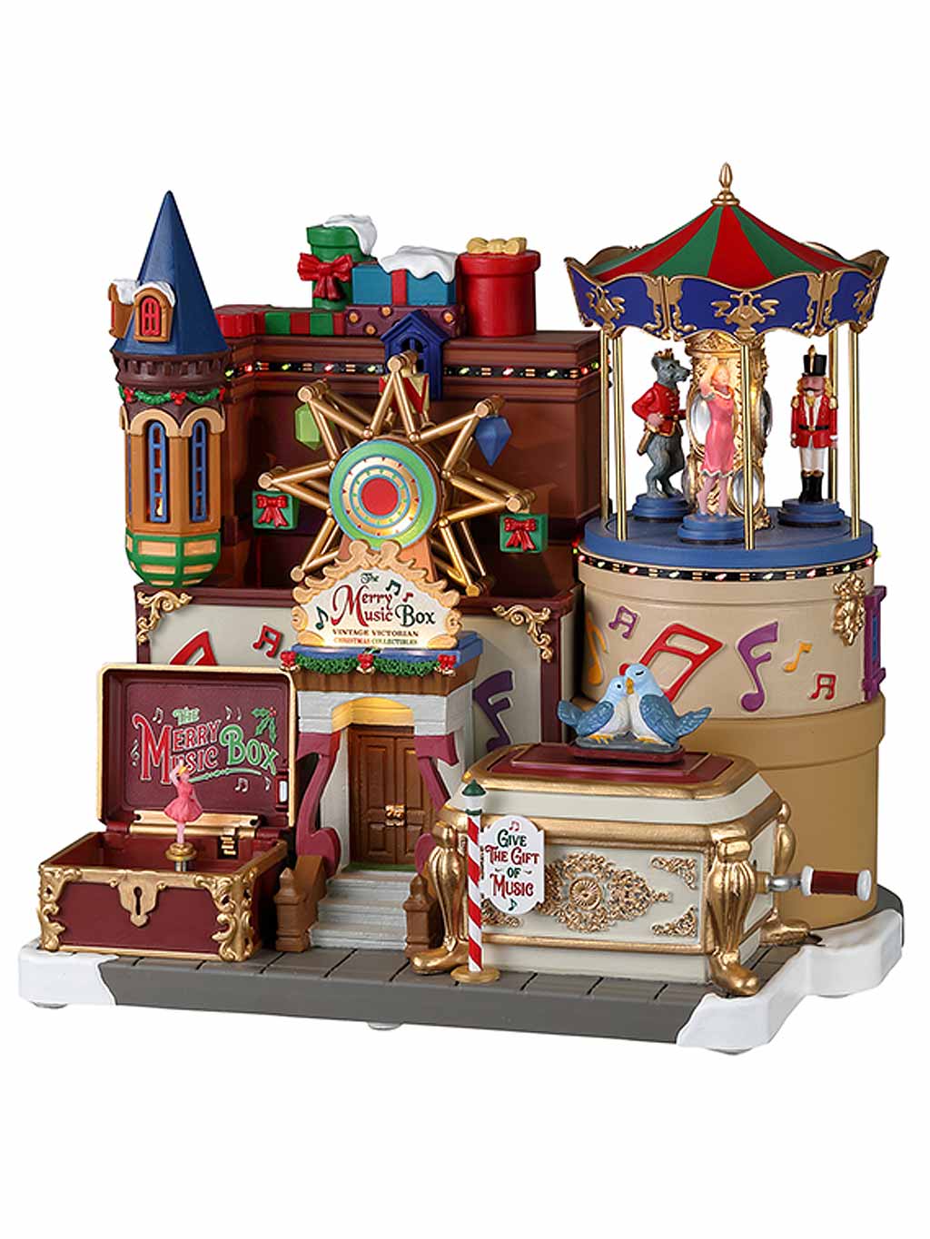 The Merry Music Box, with 4.5V Adaptor – Seasons Christmas Outlet