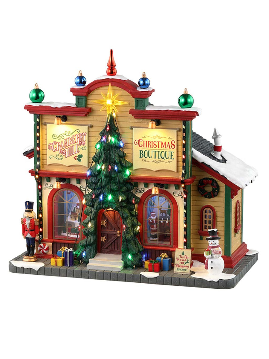 Cranberry Hill Christmas Boutique, B/O (4.5V) – Seasons Christmas Outlet