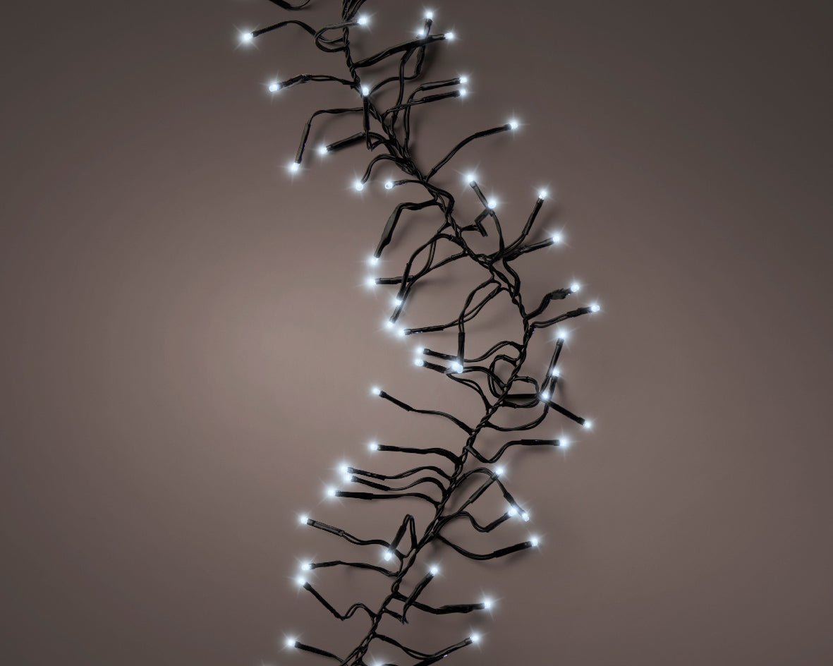 3000 LED Cluster Lights with Timer - White – Seasons Christmas Outlet