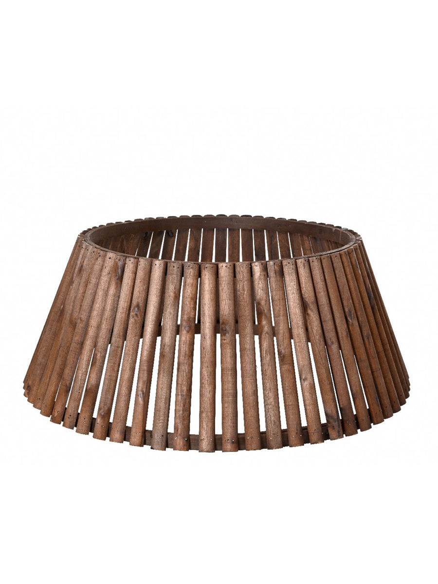 Wooden Tree Ring - Brown – Seasons Christmas Outlet