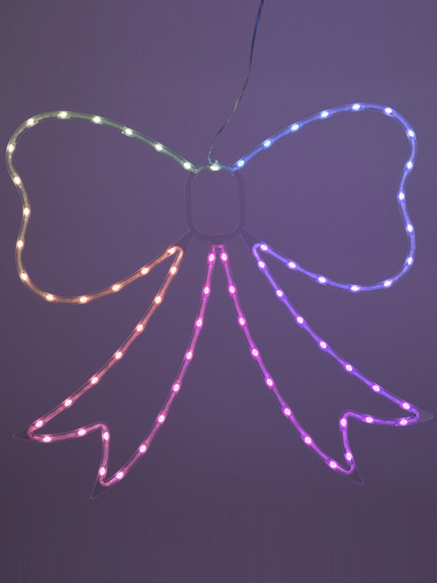 USB Bow Tie with 71 RGB LEDs – Seasons Christmas Outlet