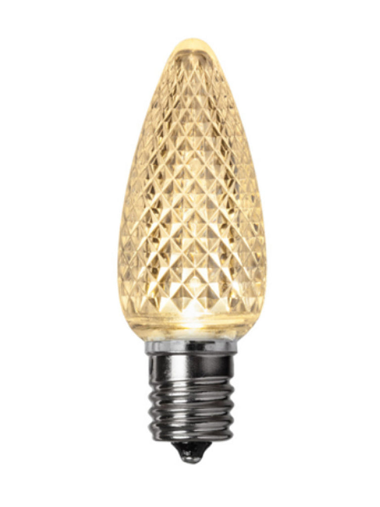 Connectable C9 Christmas Lights on Black Cable with LED Bulbs Seasons Christmas Outlet
