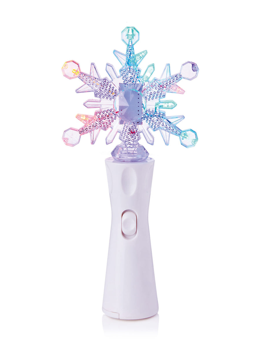 24cm Lit B/O Snowflake Spinner - CC LEDs – Seasons Christmas Outlet
