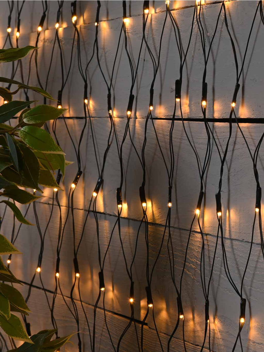 175cm x 120cm 180 LED Firefly Net Lights – Seasons Christmas Outlet