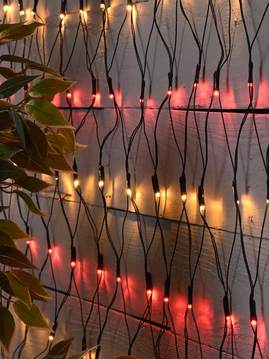 175cm x 120cm 180 LED Firefly Net Lights – Seasons Christmas Outlet