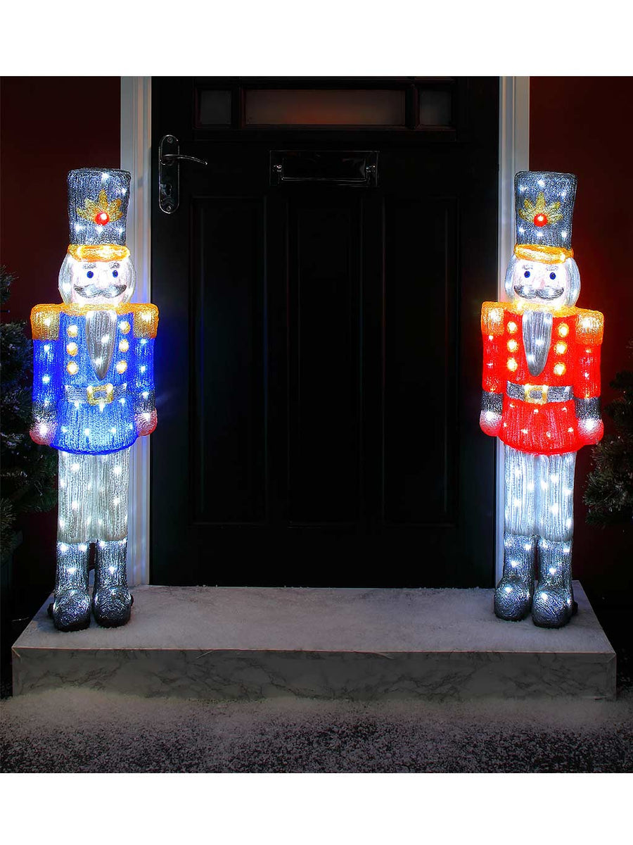 93cm Acrylic Nutcracker – Seasons Christmas Outlet