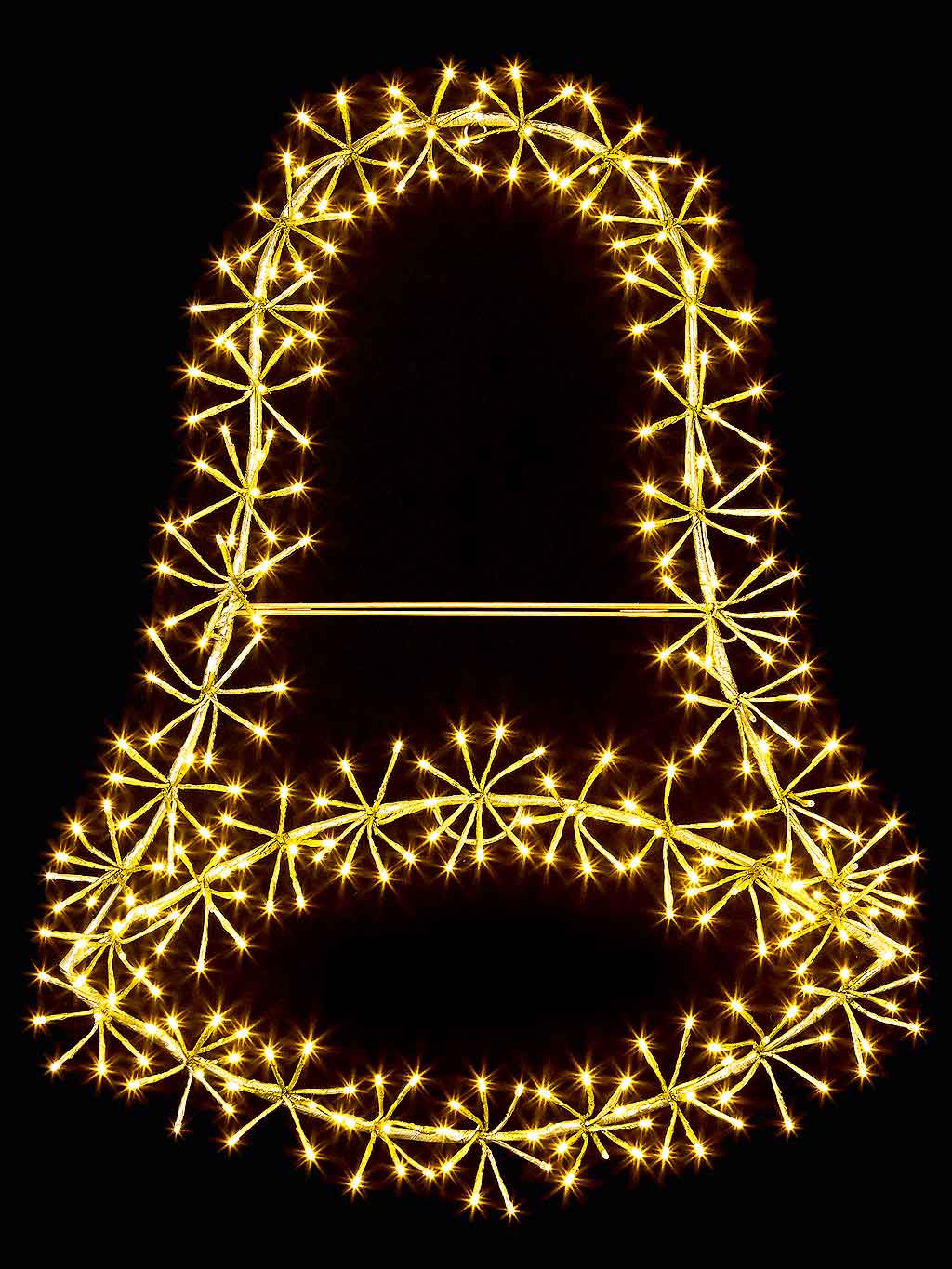 60cm Bell Cluster with 208 LEDs – Seasons Christmas Outlet