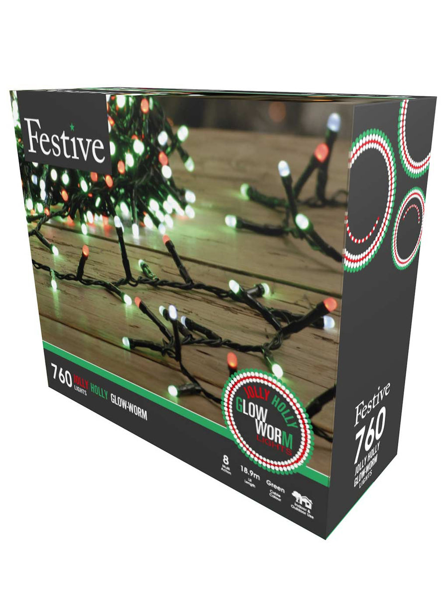1000 LED Glow-Worm Lights – Seasons Christmas Outlet